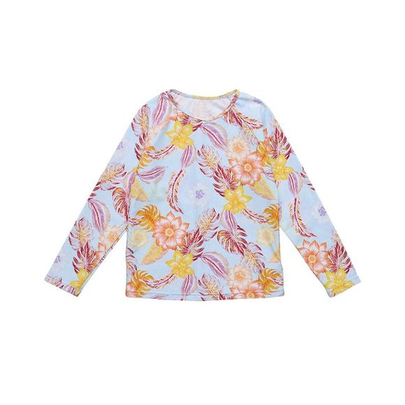 Snapper Rock | Swim | Snapper Rock Boho Tropical Sustainable Rash Top ...
